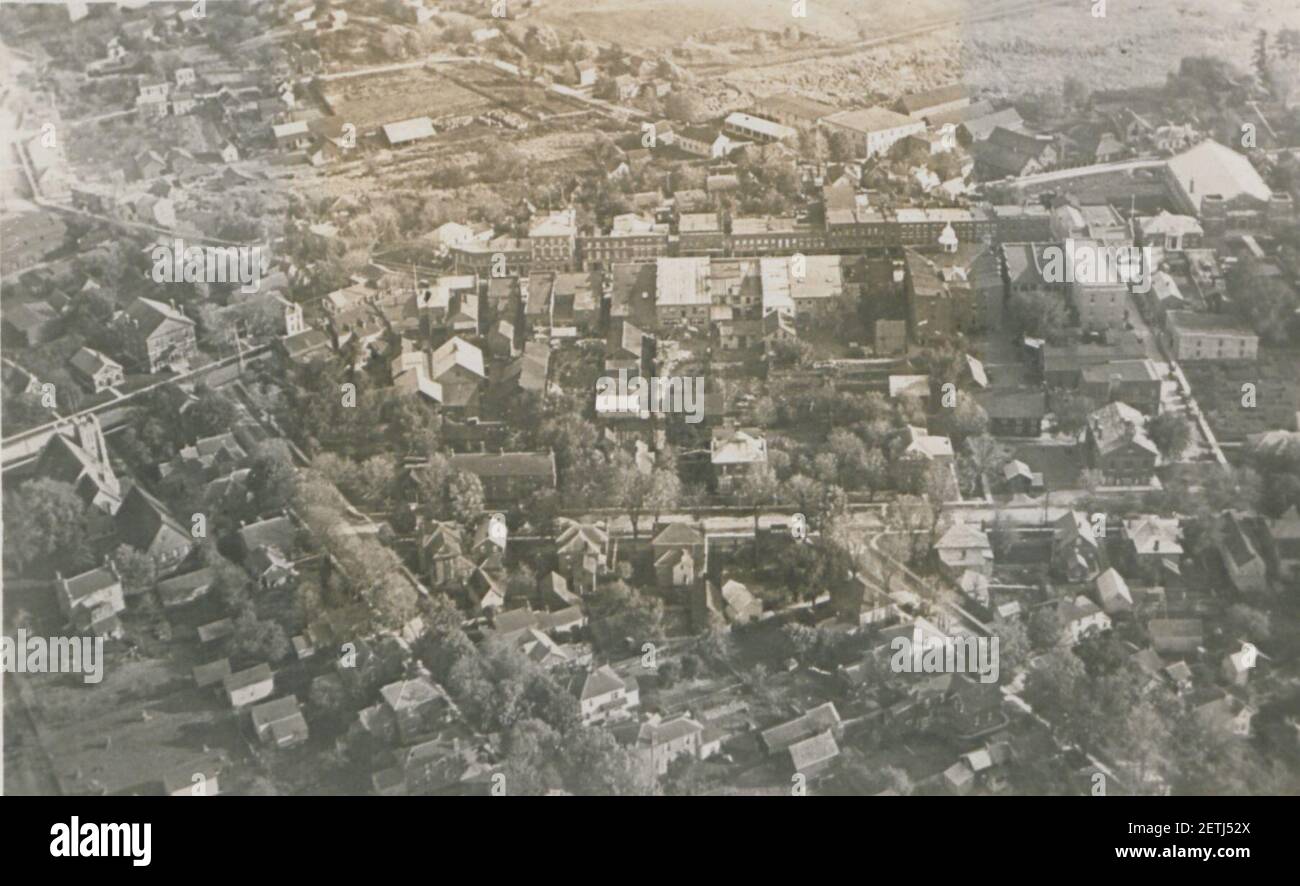 Picton Ontario from the Air (HS85-10-36567 Stock Photo - Alamy