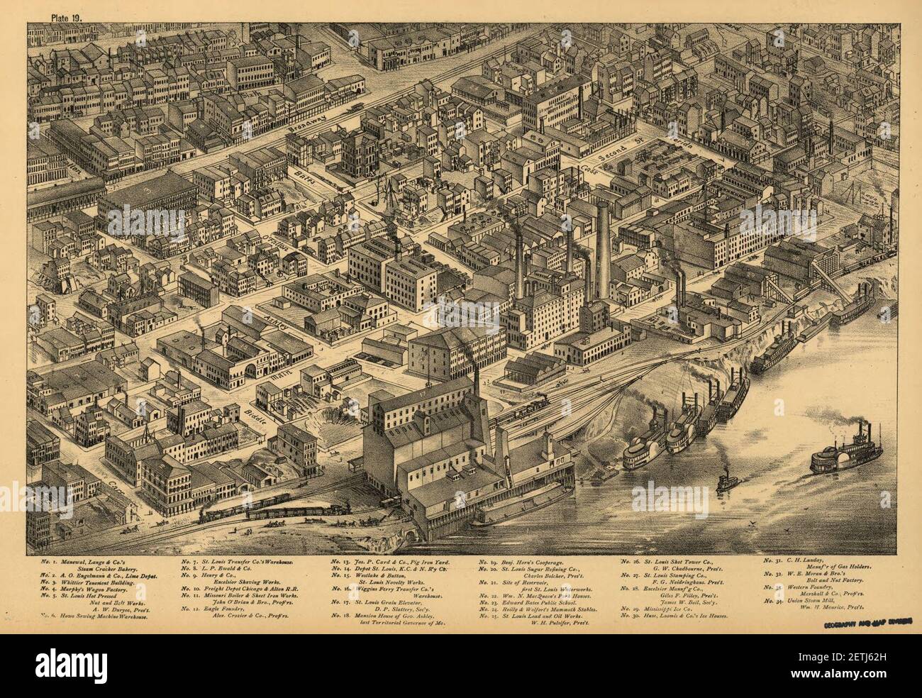 Pictorial St. Louis, the great metropolis of the Mississippi valley; a ...