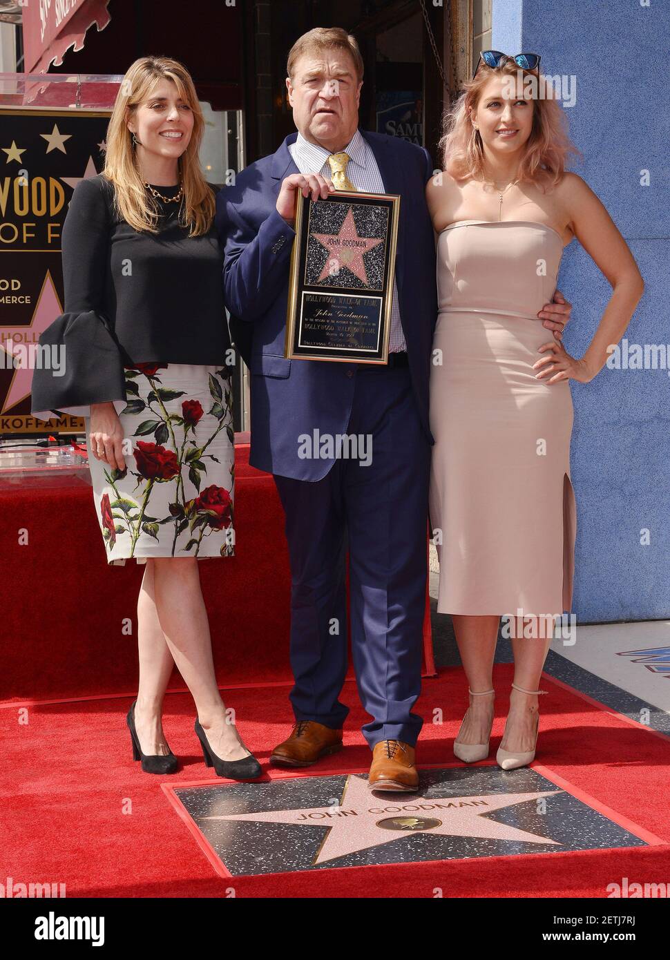 (L-R) Anna Beth Goodman, John Goodman and Molly Goodman at the John ...