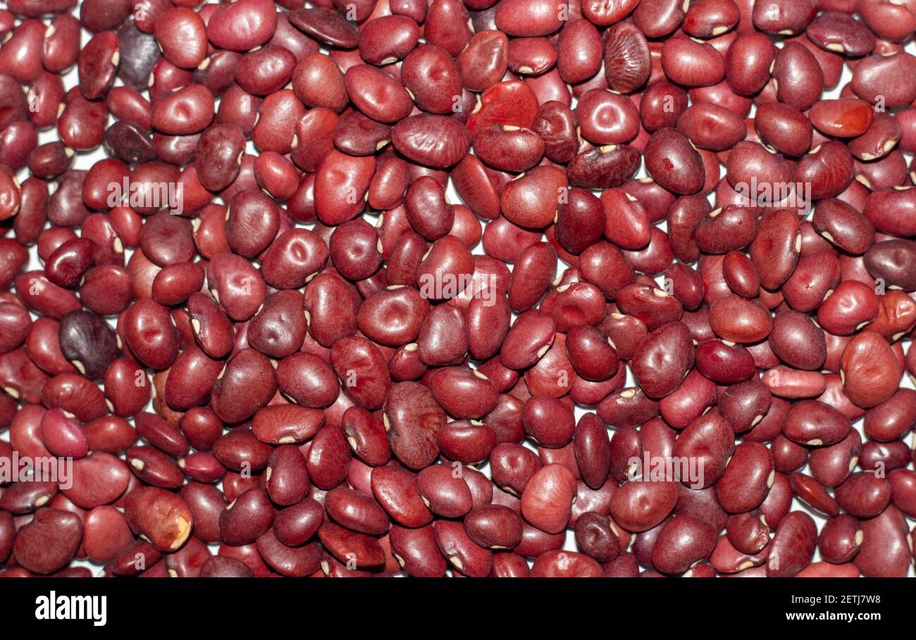 Red kidney bean texture background hi-res stock photography and images ...