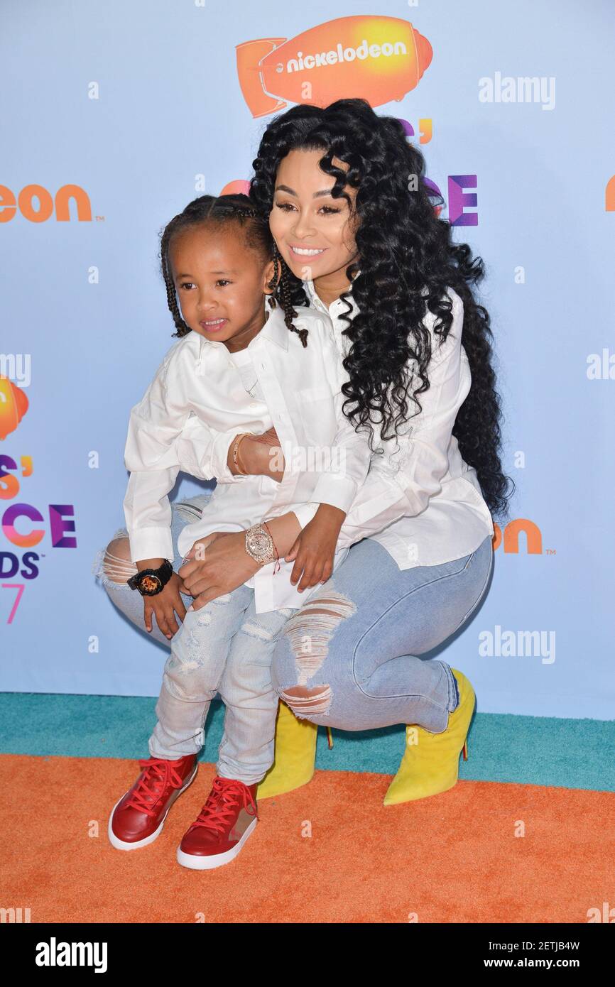 Blac Chyna at Nickelodeon's 2017 Kids' Choice Awards at USC Galen ...