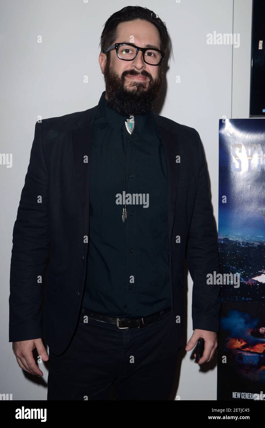 David McAbee at the "Syndicate Smasher" Premiere at the Downtown ...