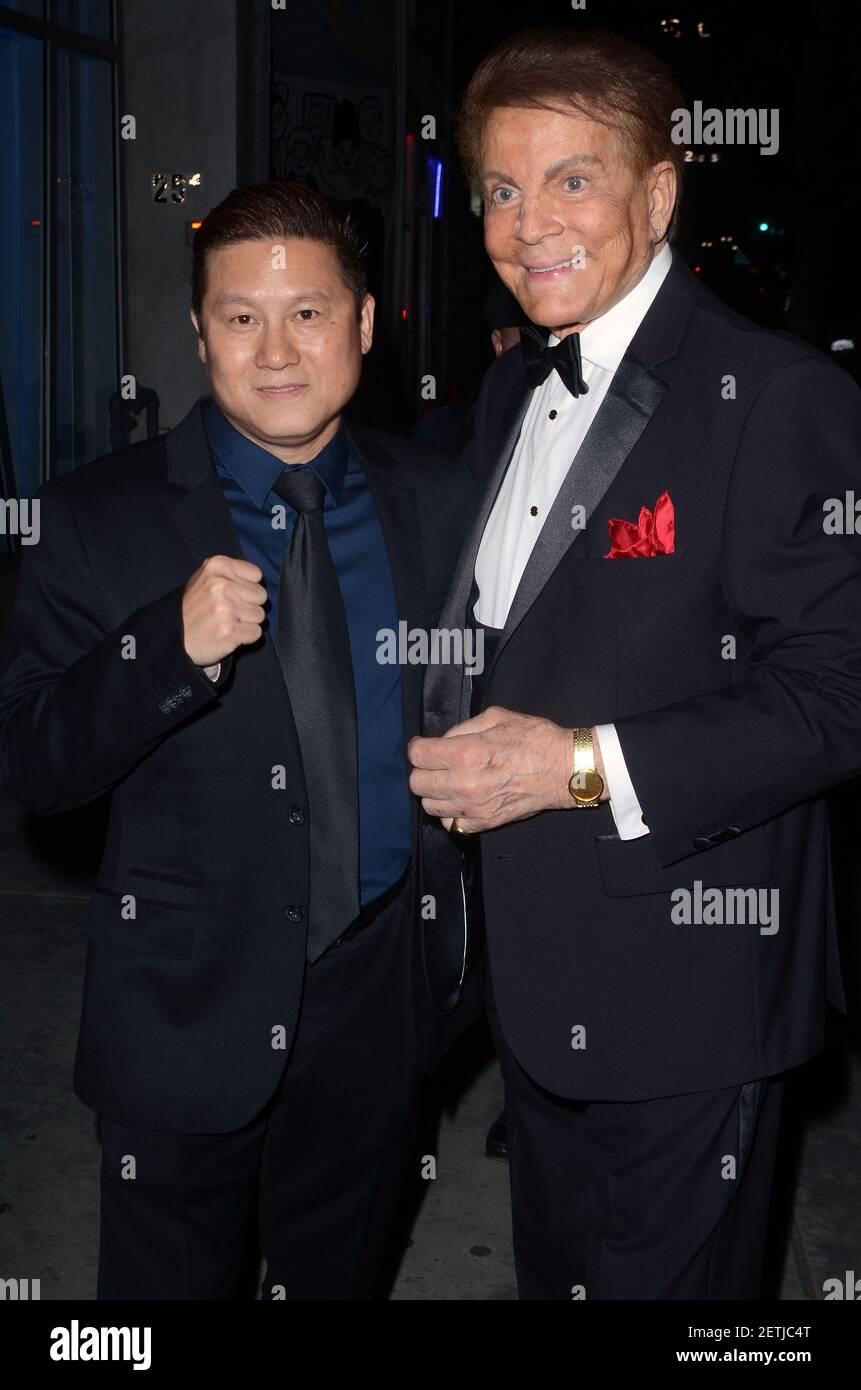 Benny Tjandra, Mel Novak at the "Syndicate Smasher" Premiere at the Downtown Independent Theater ...