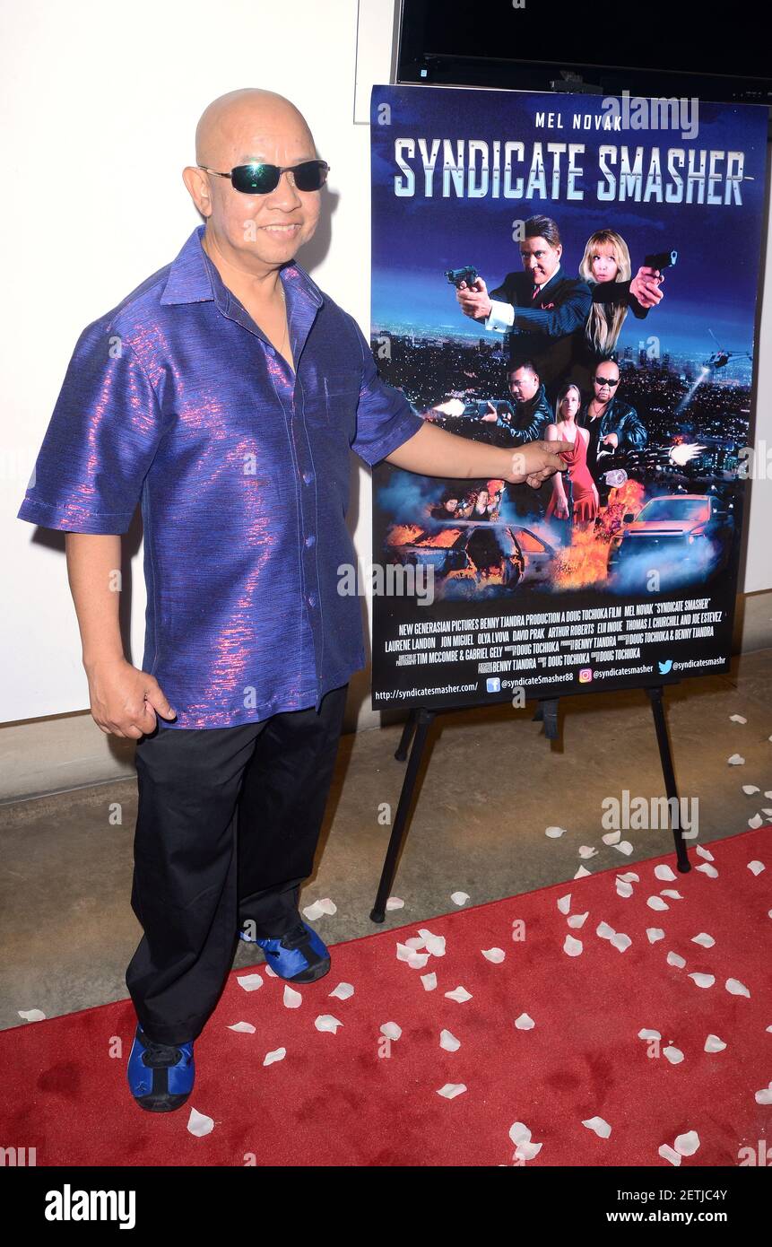 David Prak at the "Syndicate Smasher" Premiere at the Downtown ...