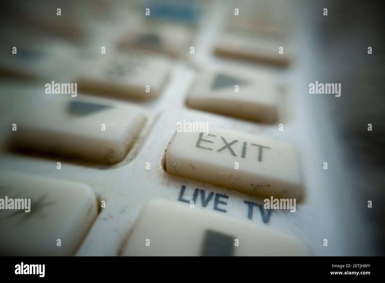 Dirty tv remote hi-res stock photography and images - Alamy