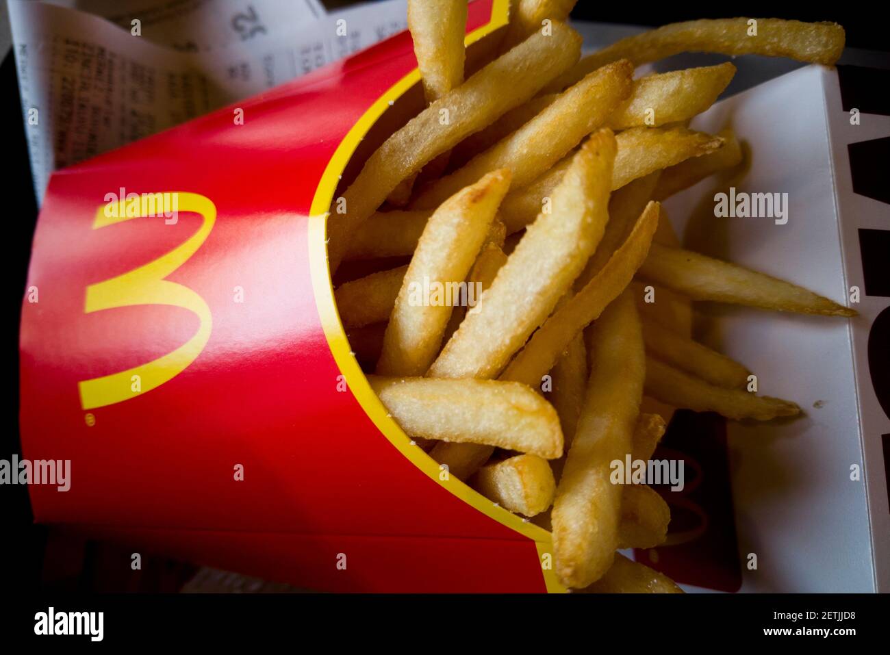 Menu mc donalds hi-res stock photography and images - Alamy