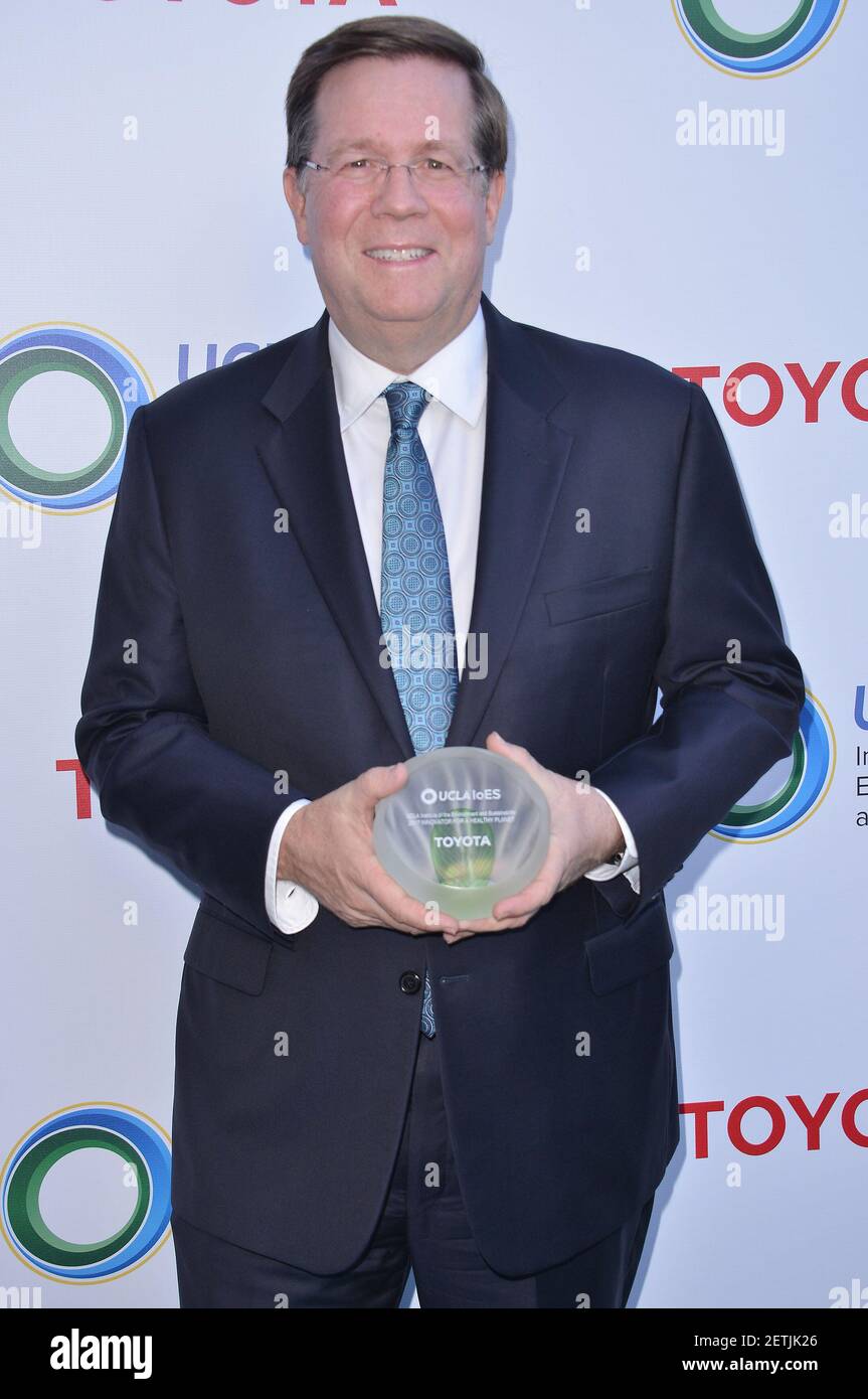 Jim Lentz arriving at the UCLA Institute Of The Environment And ...