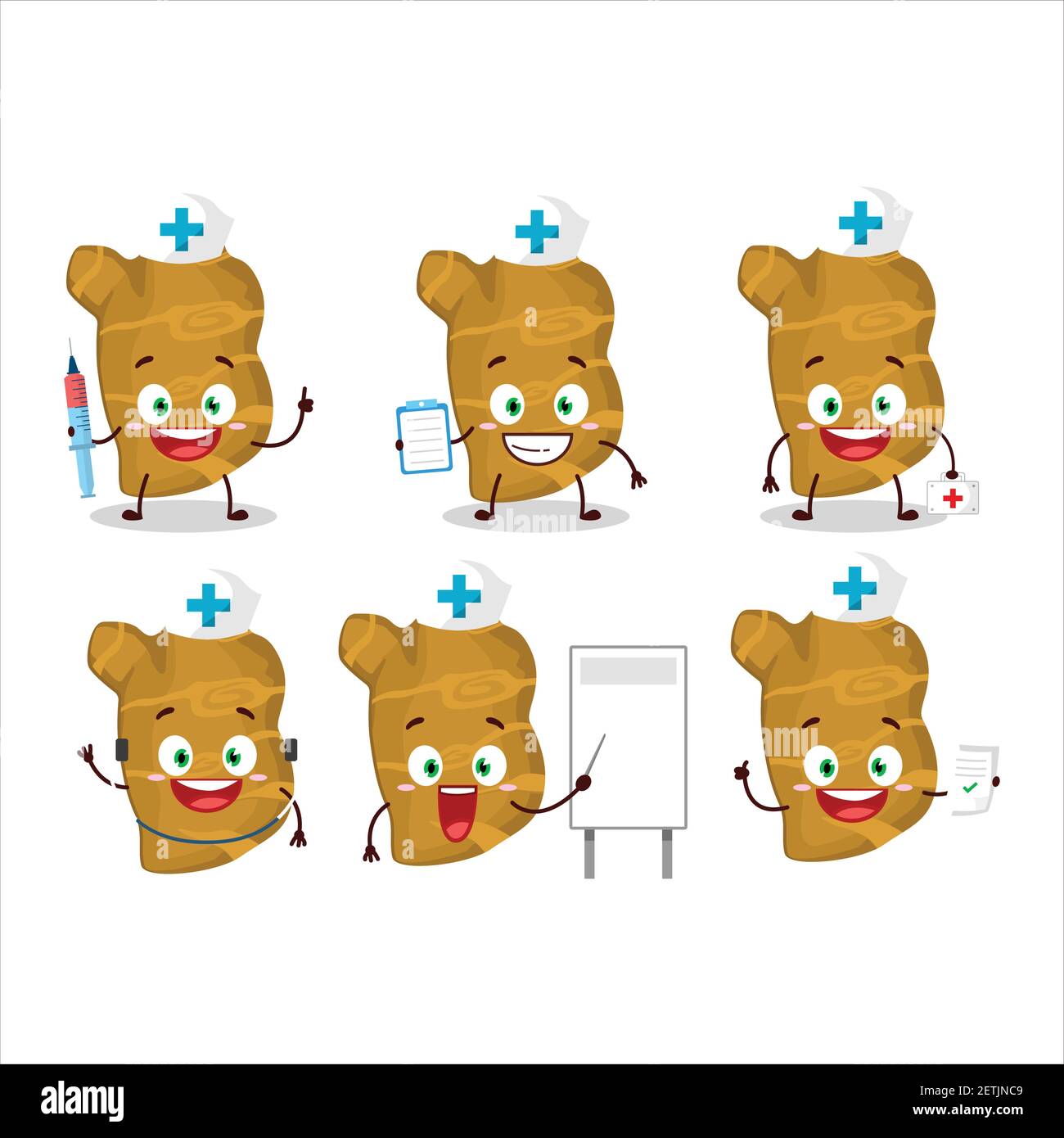 Doctor profession emoticon with jerusalem architoke cartoon character ...