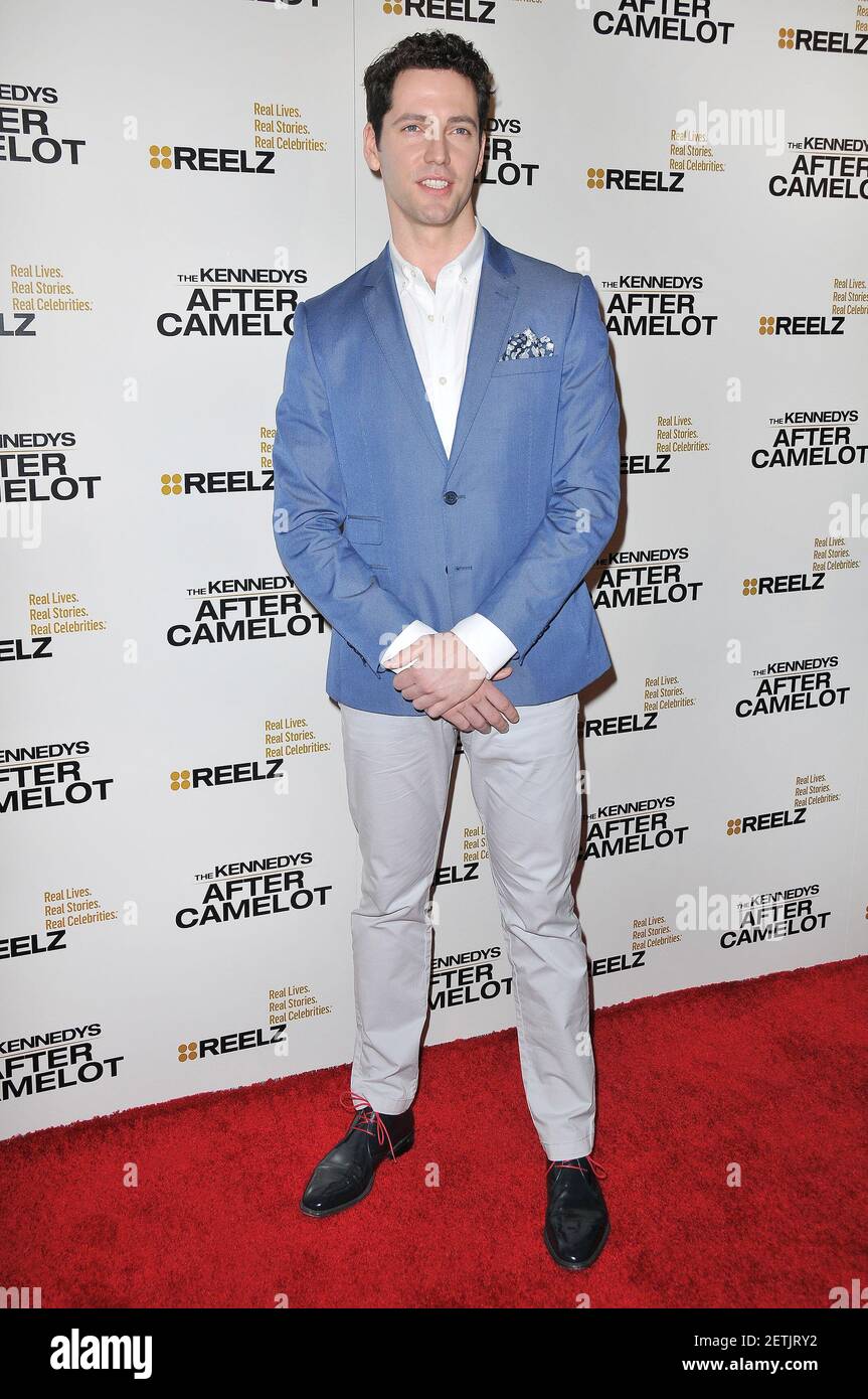 Brett Donahue arriving at the Reelz's "The Kennedys - After Camelot ...