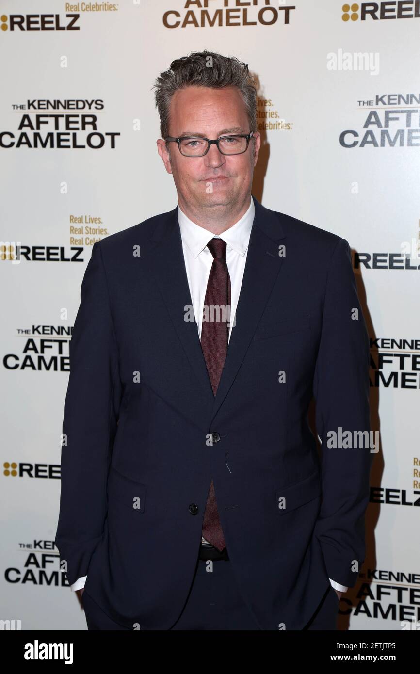 Matthew Perry at "The Kennedys - After Camelot" Reelz's Miniseries Screening at the Paley Center ...