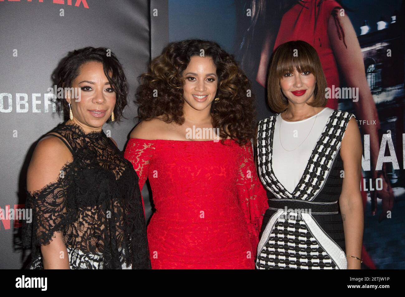 MIAMI BEACH, FLORIDA - MARCH 15: Selenis Leyva, Dascha Polanco and ...