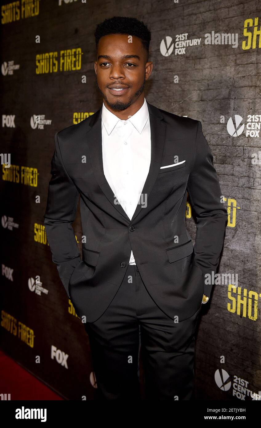 WEST HOLLYWOOD - MARCH 16: Stephan James attends Fox's "Shots Fired ...
