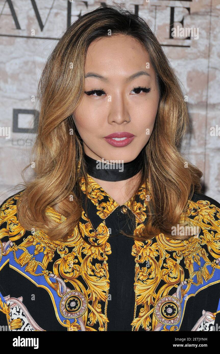 Dani Song arriving at the TAO, Beauty & Essex, Avenue and Luchini LA ...