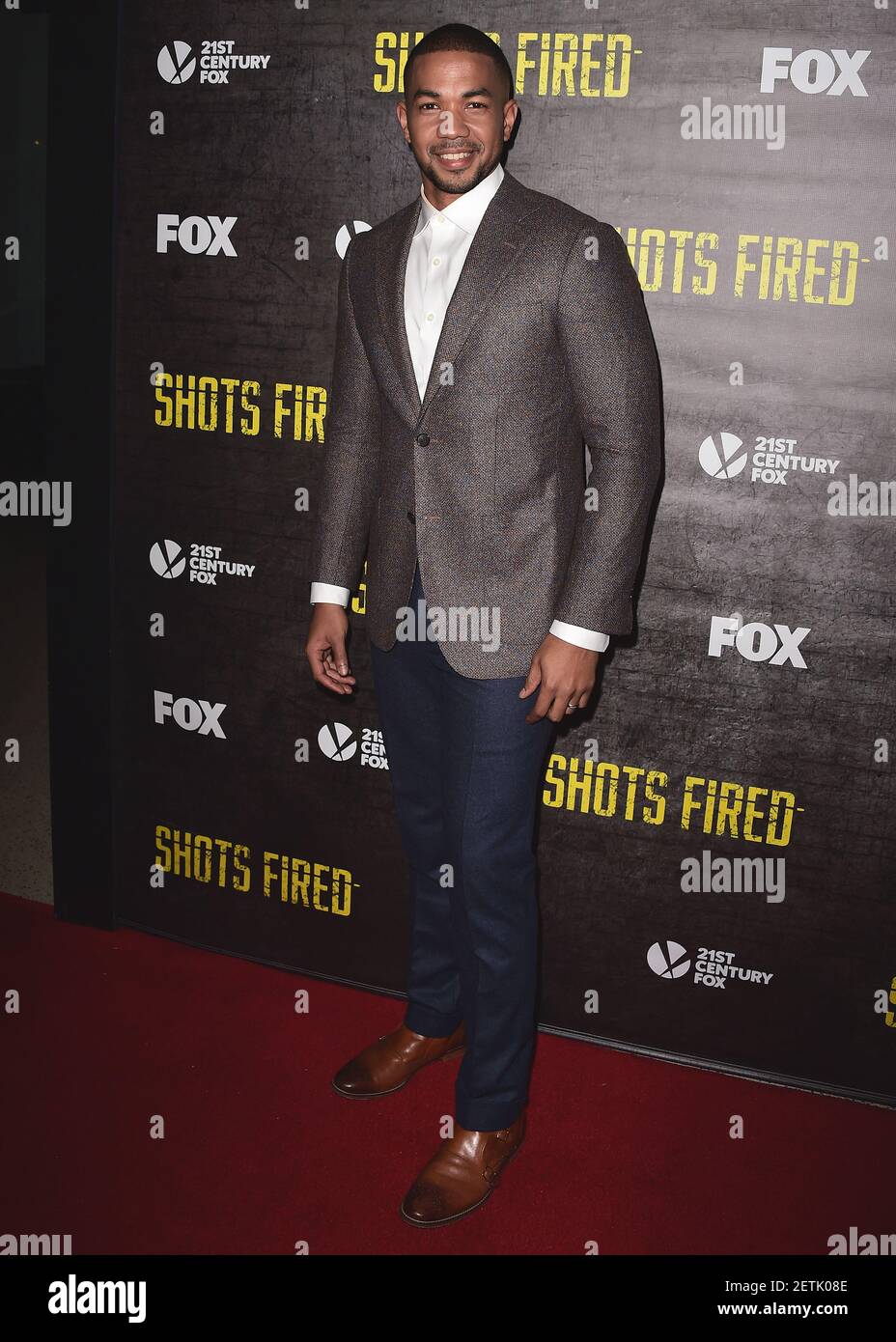 WEST HOLLYWOOD - MARCH 16: Alano Miller at Fox's "Shots Fired" Red ...