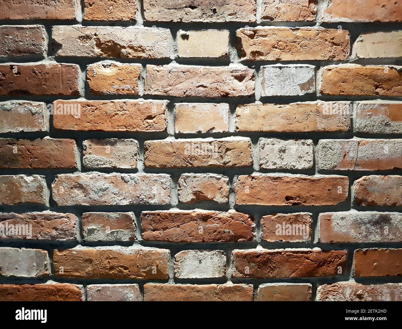 Red brick wall background. Close-up texture of red stone blocks Stock ...