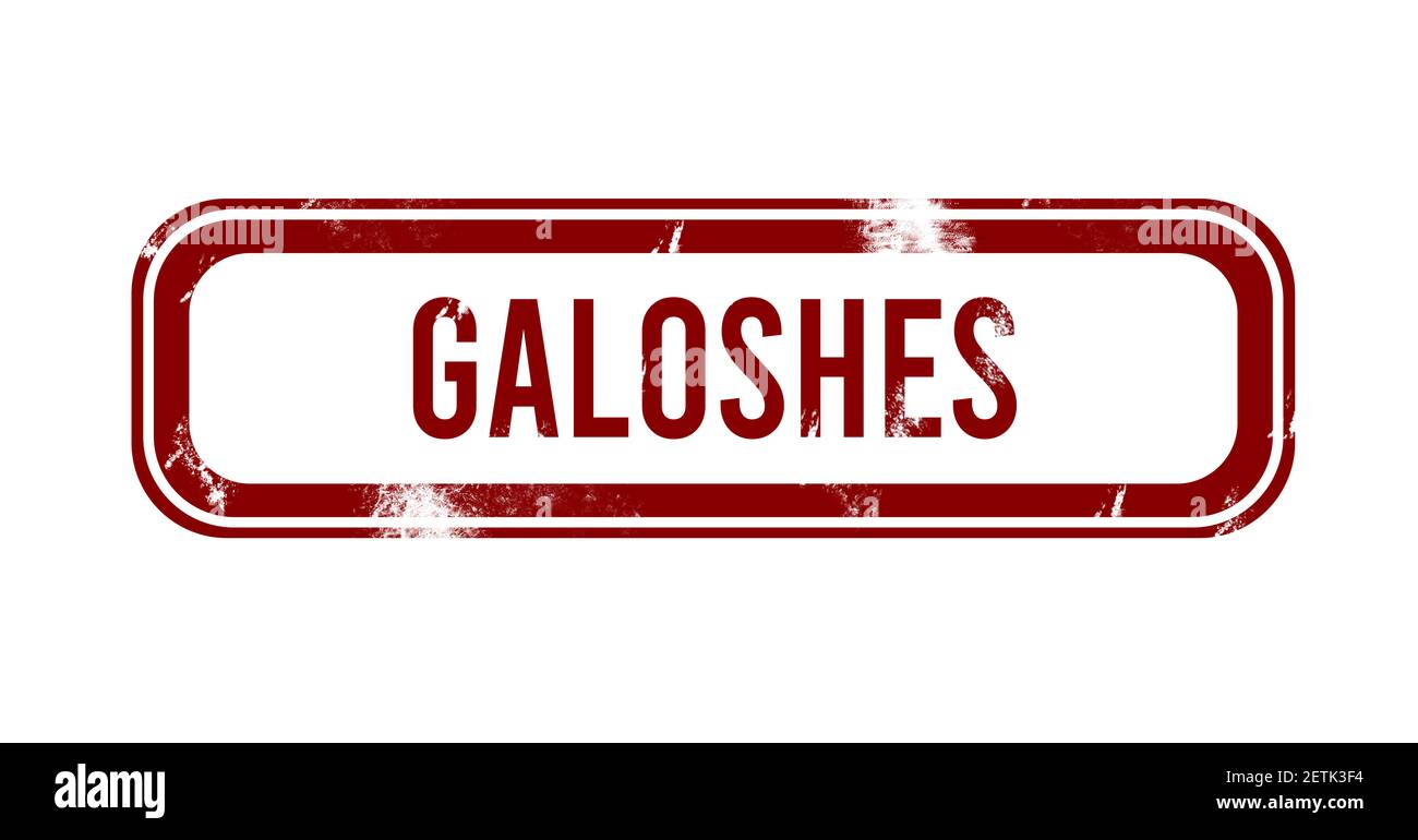 Galoshes vintage hi-res stock photography and images - Alamy