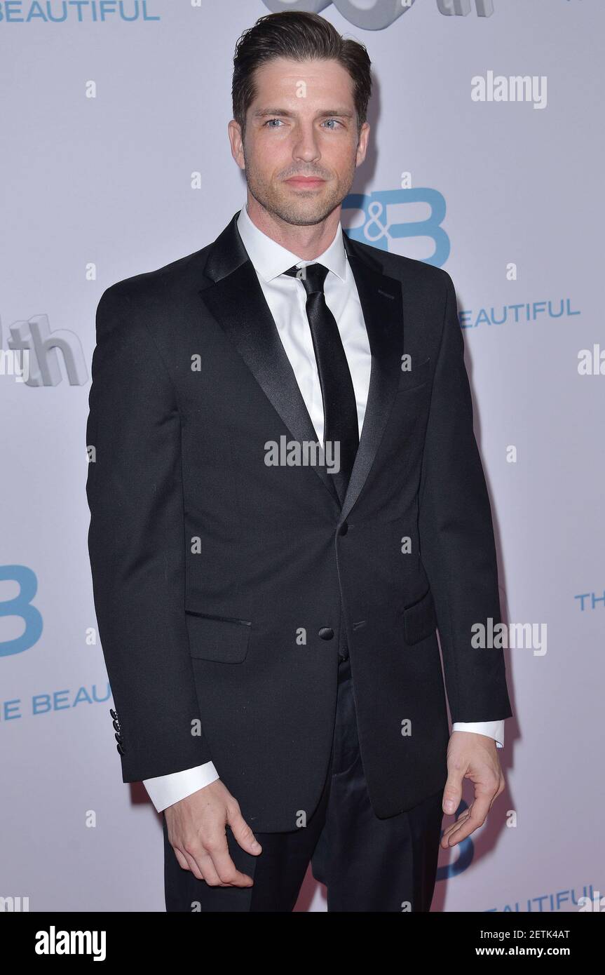 Scott Bailey arriving at The Bold & the Beautiful 30th Anniversary ...