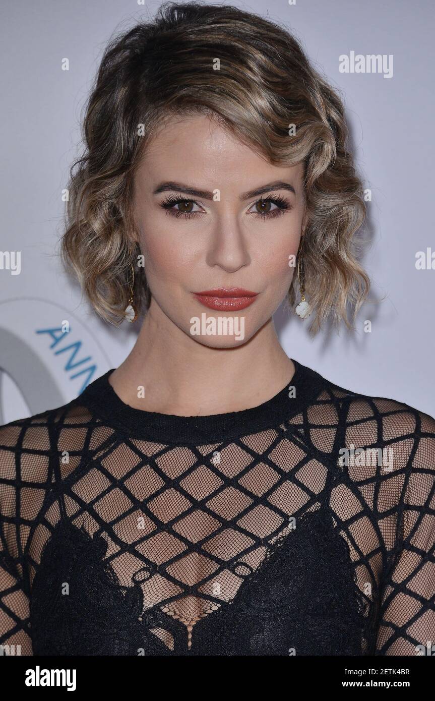 Linsey Godfrey arriving at The Bold & the Beautiful 30th Anniversary ...