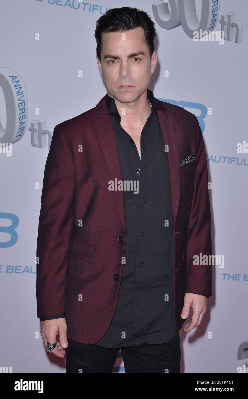 Mick Cain arriving at The Bold & the Beautiful 30th Anniversary Party ...