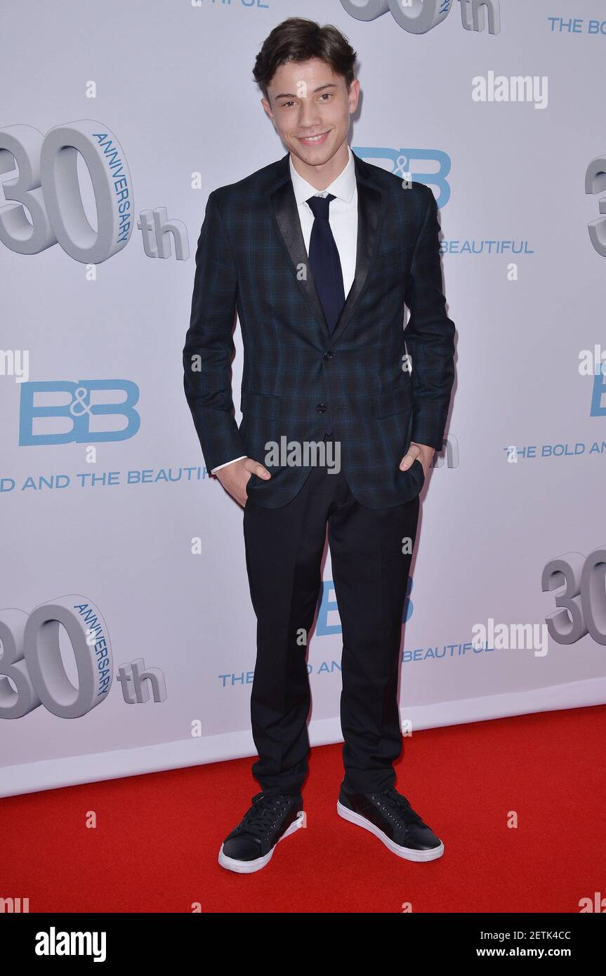 Anthony Turpel arriving at The Bold & the Beautiful 30th Anniversary ...