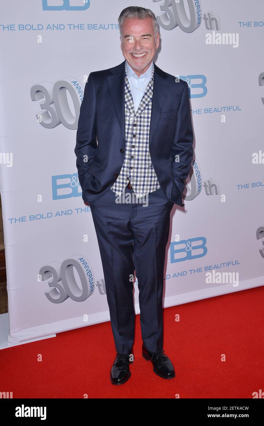 Ian Buchanan arriving at The Bold & the Beautiful 30th Anniversary ...