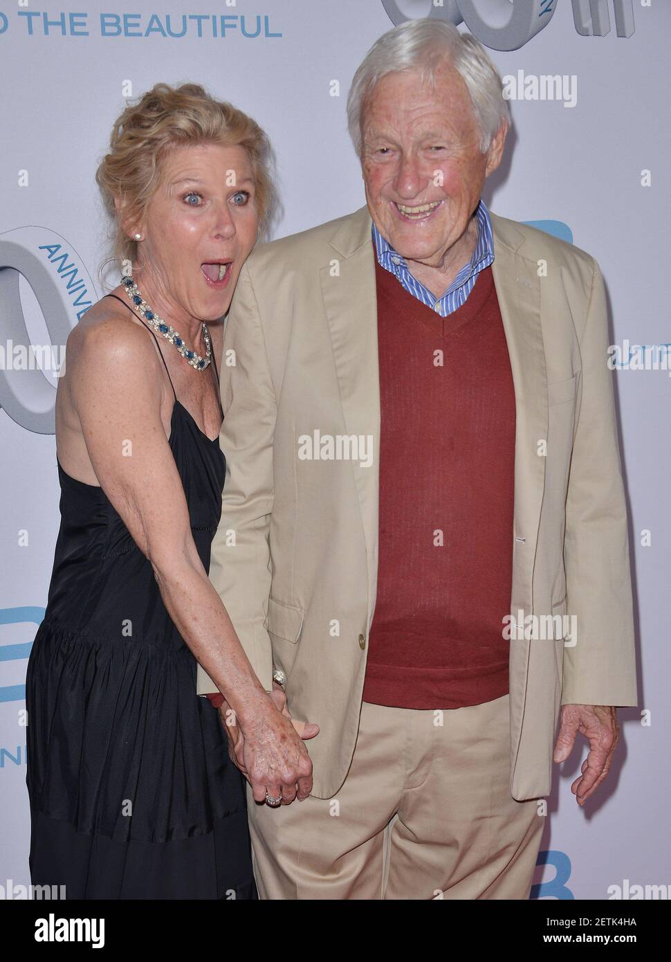 (L-R) Alley Mills and Orson Bean arriving at The Bold & the Beautiful ...