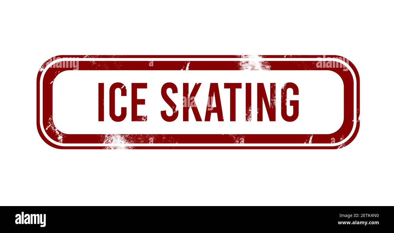 Retro skating sign Cut Out Stock Images & Pictures - Alamy