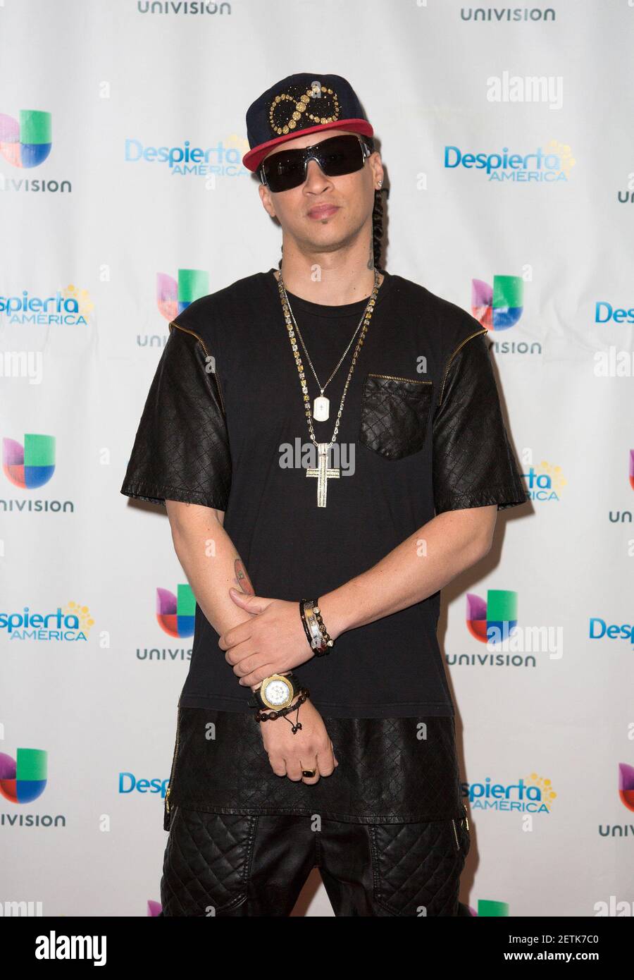 MIAMI, FLORIDA - MARCH 20: Rapper "Red Rat" is seen during Univision's ...