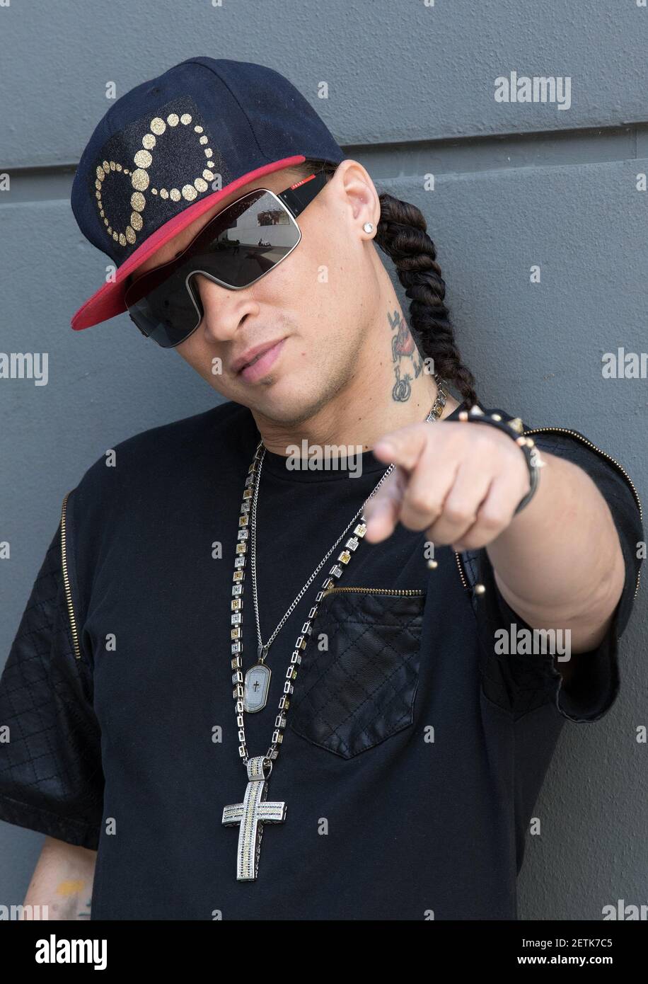 MIAMI, FLORIDA - MARCH 20: Rapper "Red Rat" is seen during Univision's ...