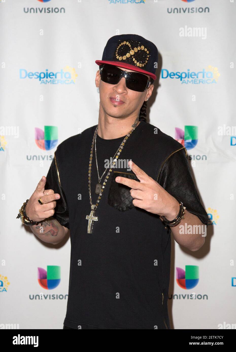 MIAMI, FLORIDA - MARCH 20: Rapper "Red Rat" is seen during Univision's ...