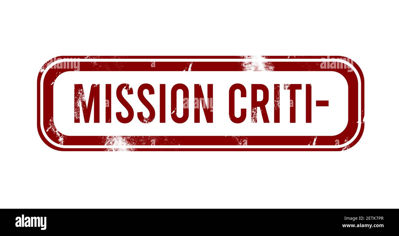 Critical mission Cut Out Stock Images & Pictures - Alamy