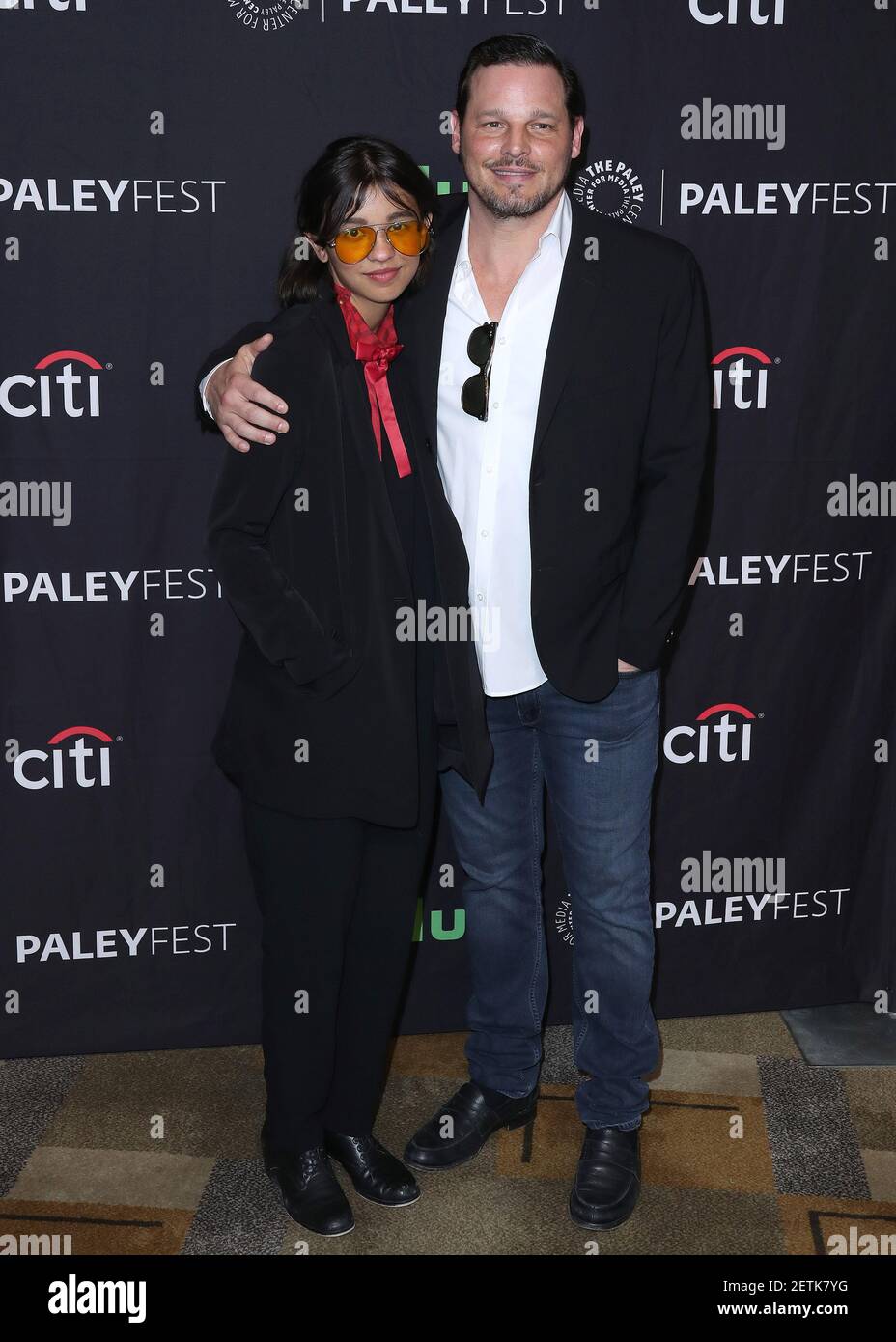 HOLLYWOOD, CA - MARCH 19: Justin Chambers and daughter Eva Chambers at ...