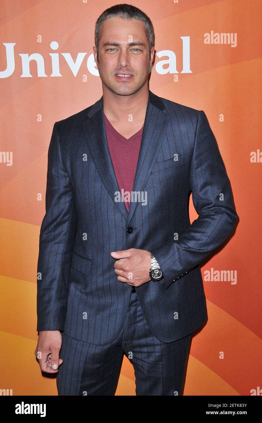 Taylor Kinney arrives at the 2017 NBCUniversal Summer Press Day held at ...