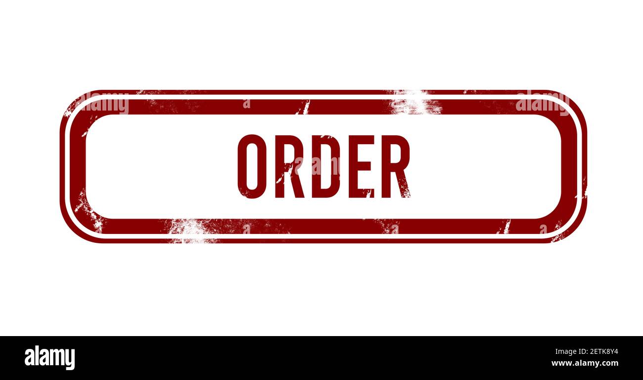 Vintage stamp order Cut Out Stock Images & Pictures - Alamy