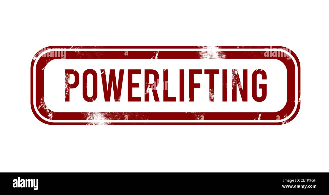 Powerlifting logo hi-res stock photography and images - Alamy