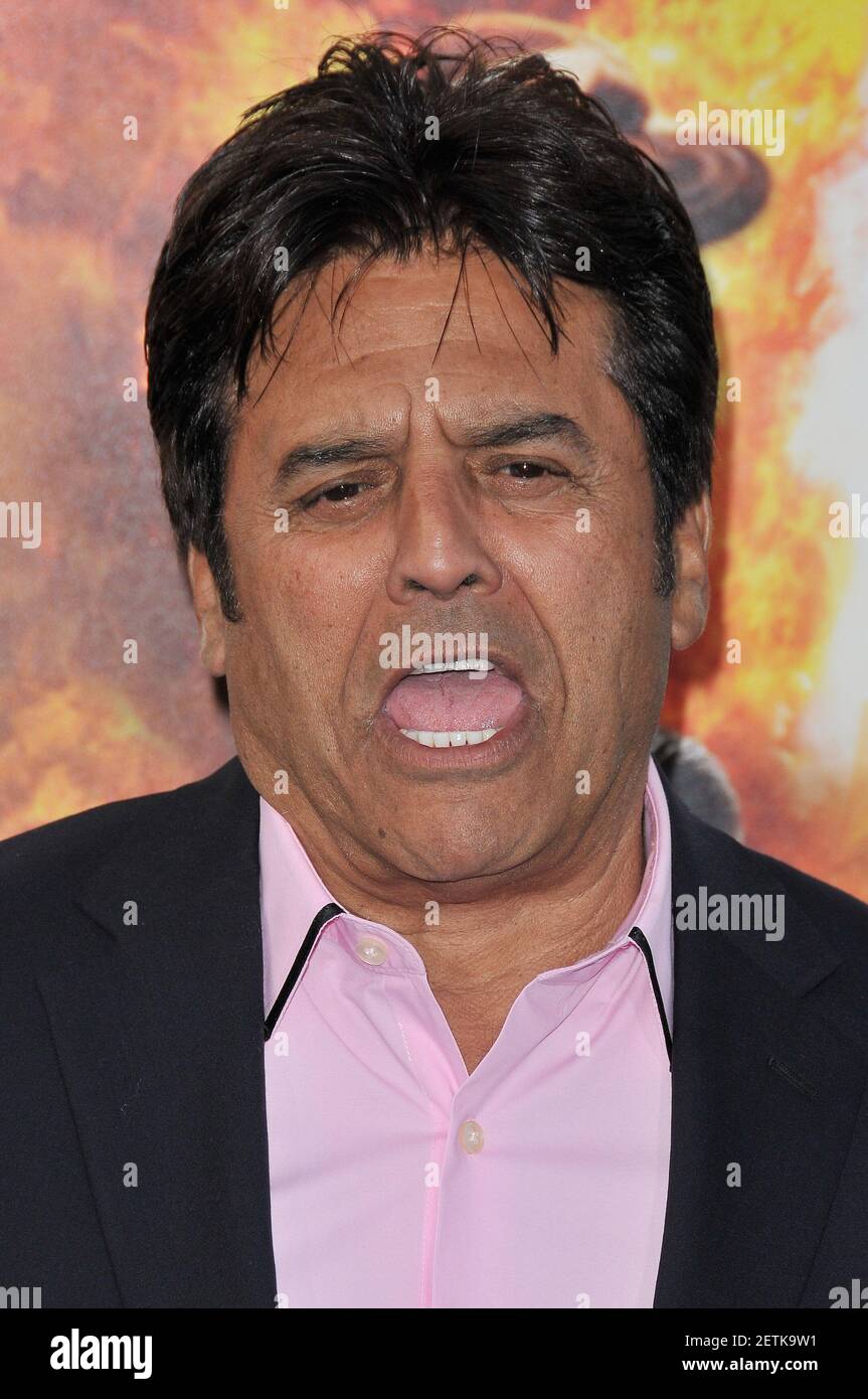 Erik Estrada arrives at the "CHIPS" Los Angeles Premiere held at the ...