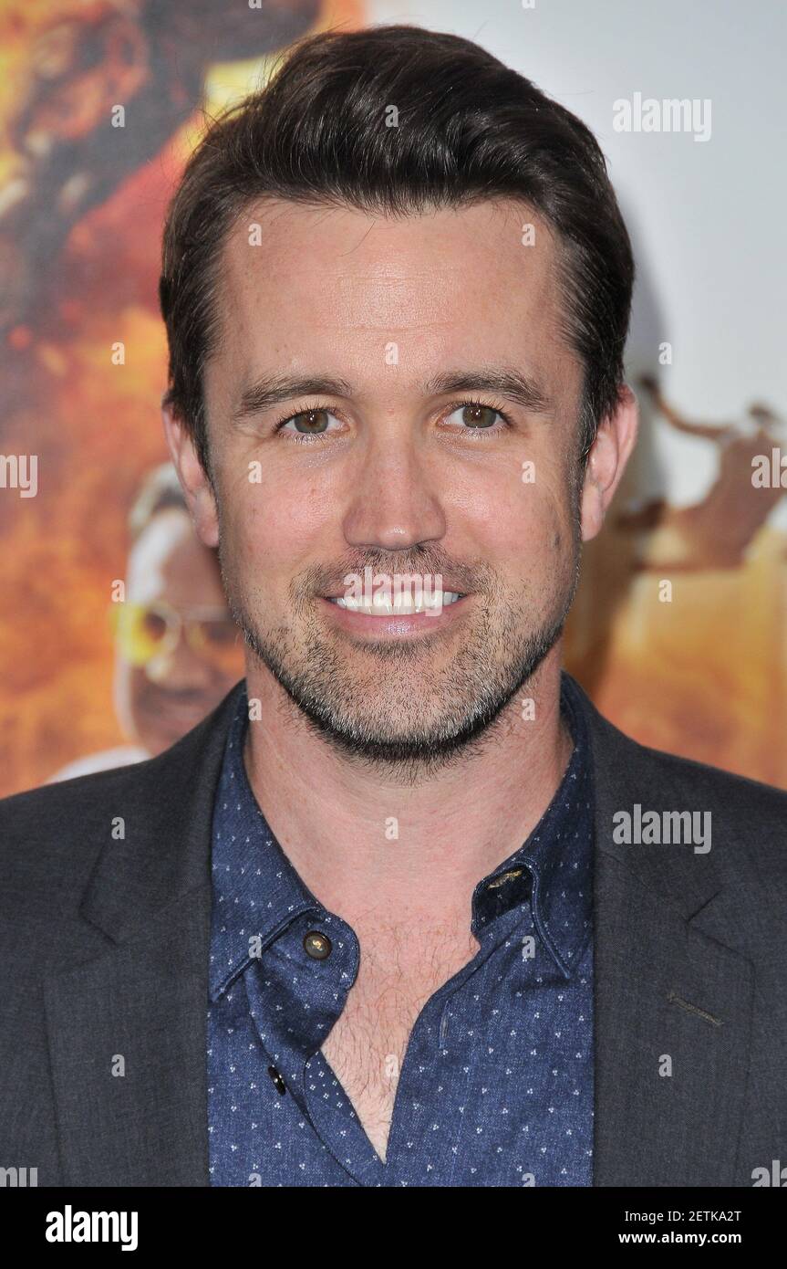 Rob McElhenny arrives at the "CHIPS" Los Angeles Premiere held at the ...