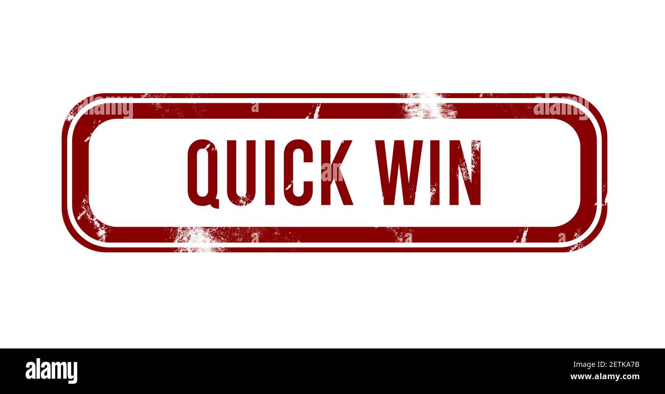 Quick win hi-res stock photography and images - Alamy