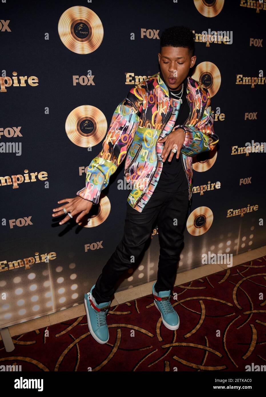 LOS ANGELES - MARCH 20: Bryshere Gray attends the spring premiere and Q ...