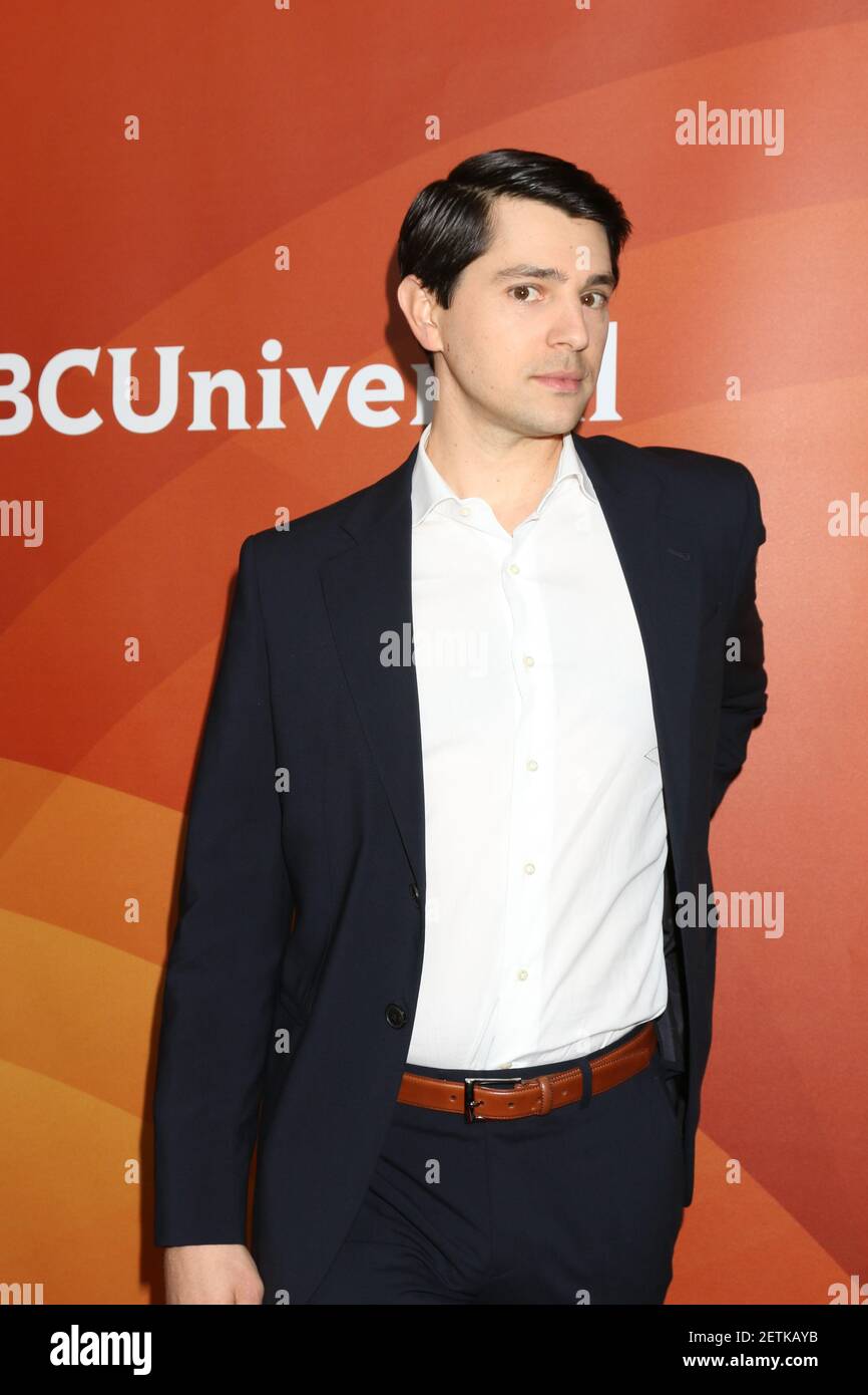 LOS ANGELES - MAR 20: Nick D'Agosto at the NBCUniversal Summer Press ...