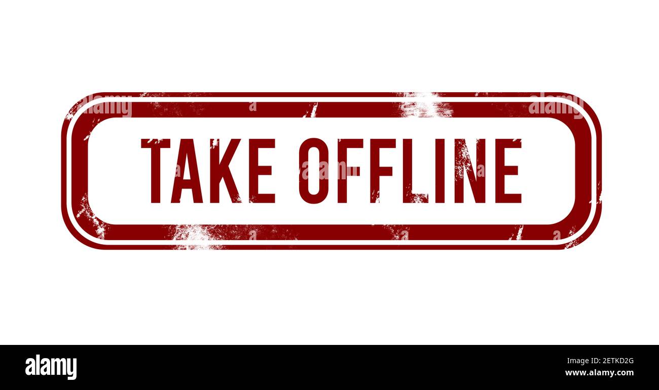 Take offline hi-res stock photography and images - Alamy