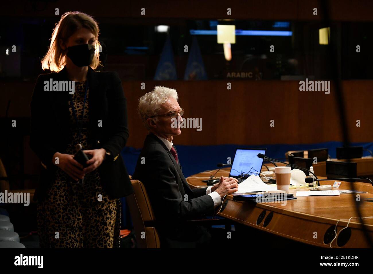 Pledging conference guterres hi-res stock photography and images - Alamy