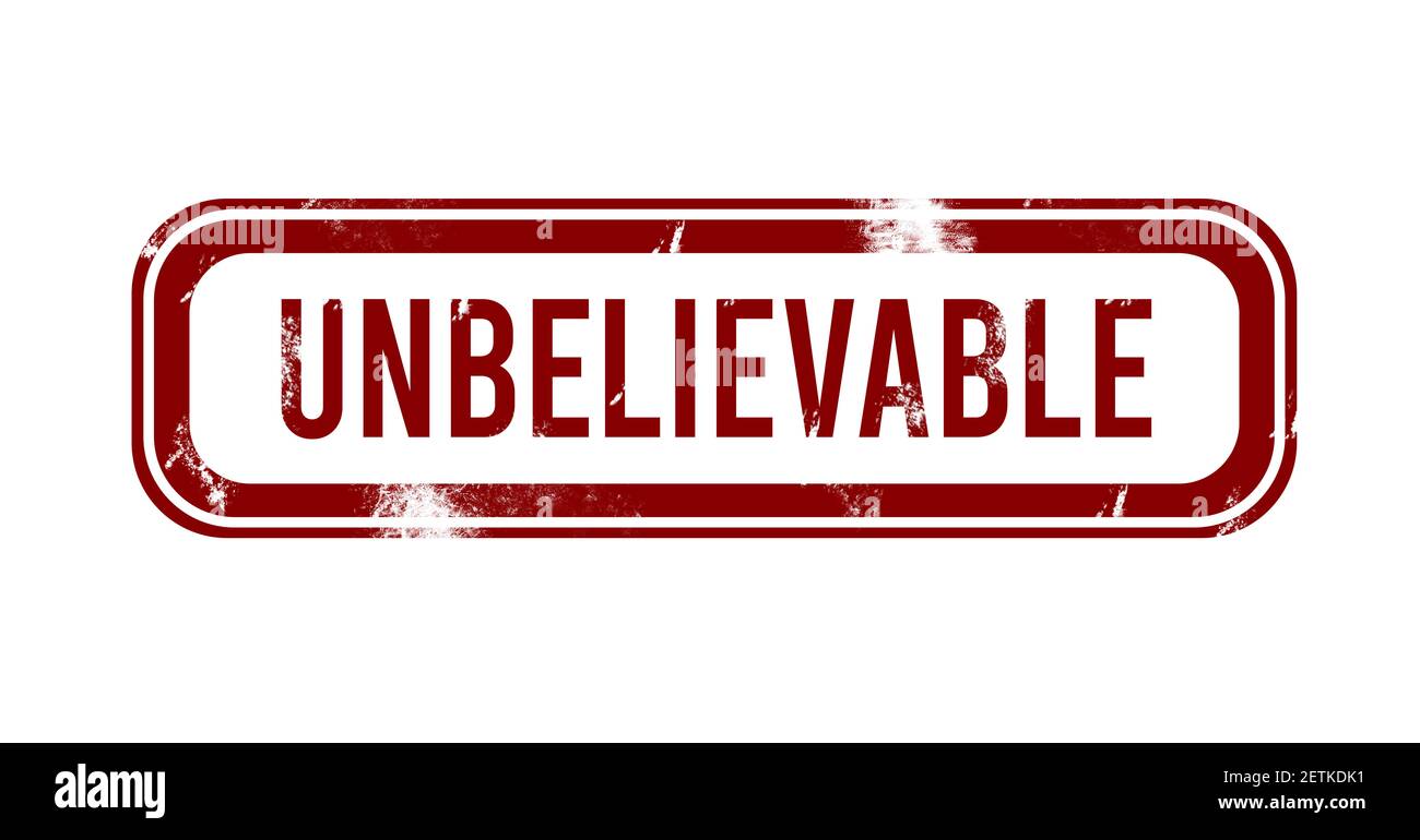 Unbelievable Cut Out Stock Images & Pictures - Alamy