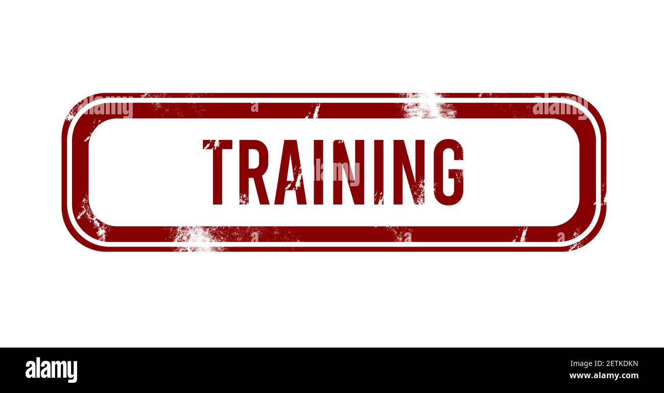 Training stamp sign seal Cut Out Stock Images & Pictures - Alamy