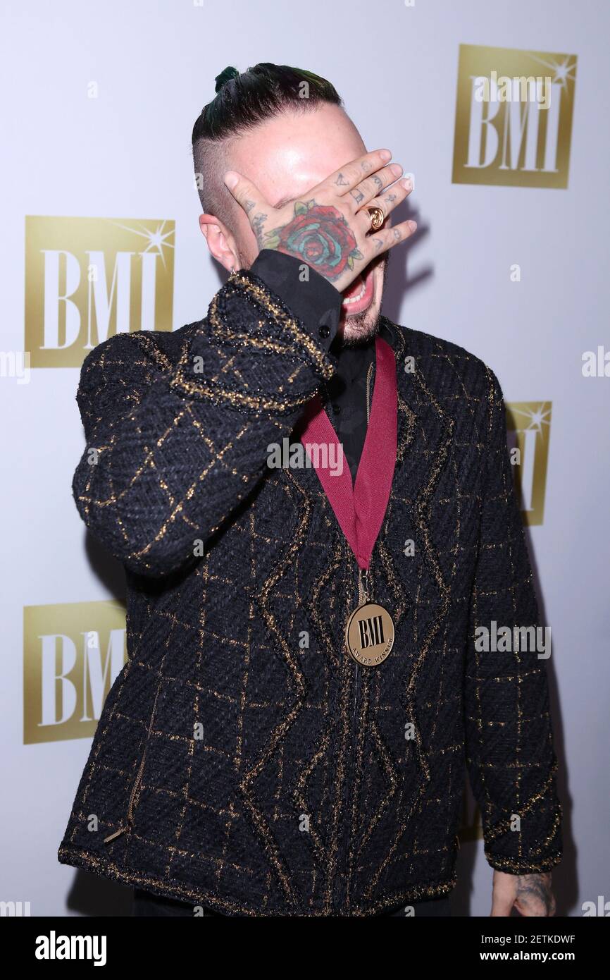 Jose Alvaro Osorio Balvin aka J Balvin at the 24th Annual BMI Latin ...