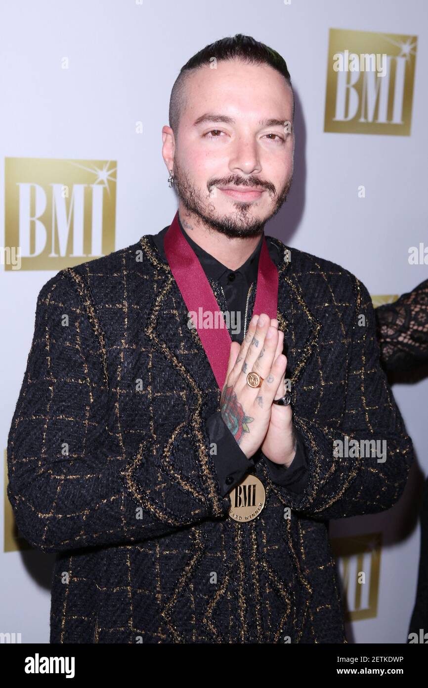 Jose Alvaro Osorio Balvin aka J Balvin at the 24th Annual BMI Latin ...