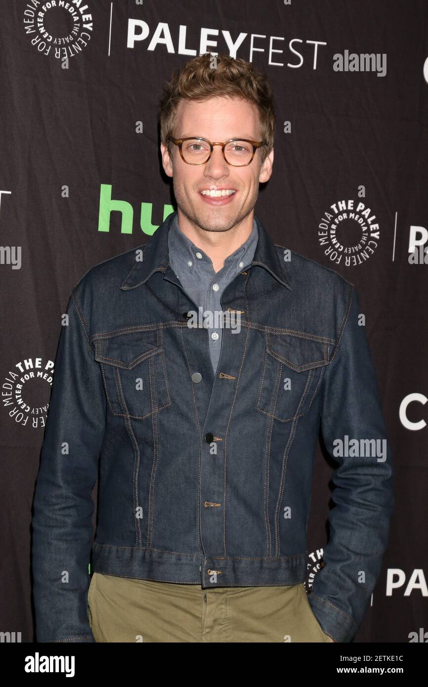 LOS ANGELES - MAR 21: Barrett Foa at the 34th Annual PaleyFest Los ...