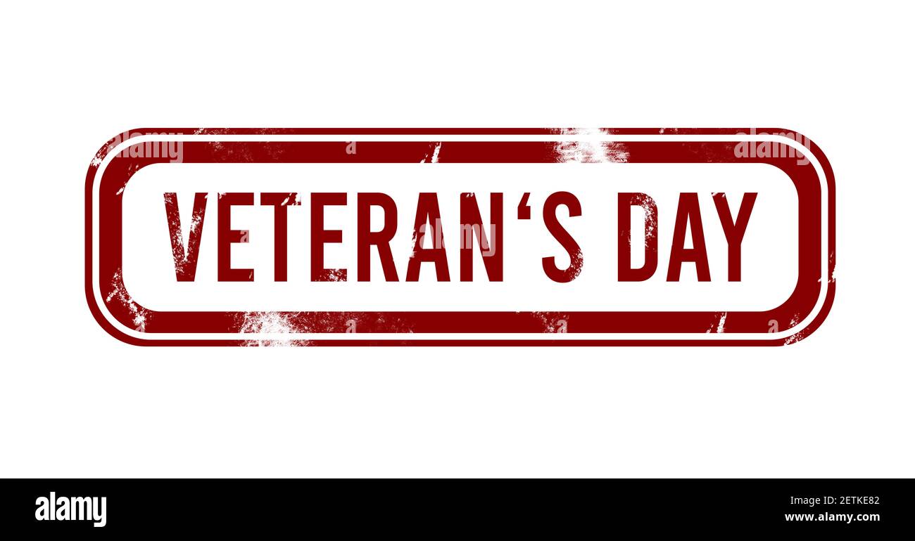 Veterans day stamp sign hi-res stock photography and images - Alamy