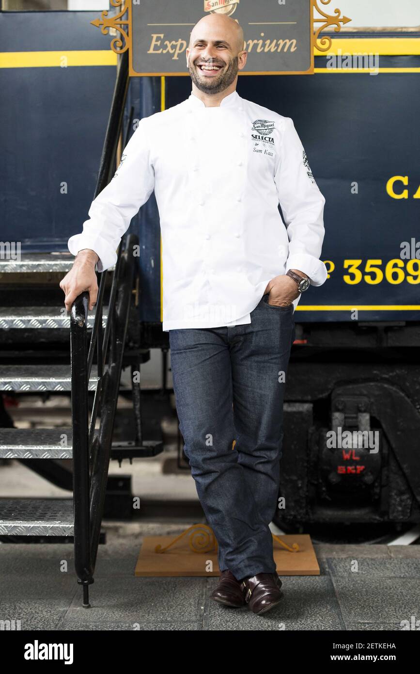 Chef Sam Kass during the presentation of Exploratorium of San Miguel ...