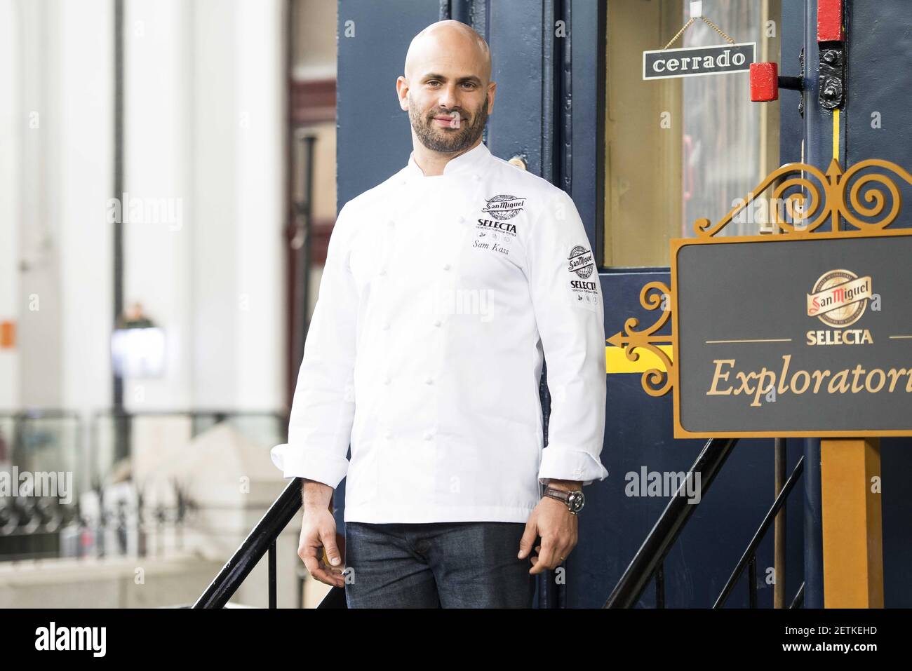 Chef Sam Kass during the presentation of Exploratorium of San Miguel ...
